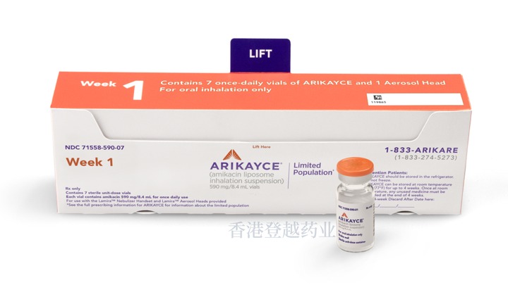 Arikayce liposomal（阿米卡星）中文说明书|香港登越药业 - 知乎