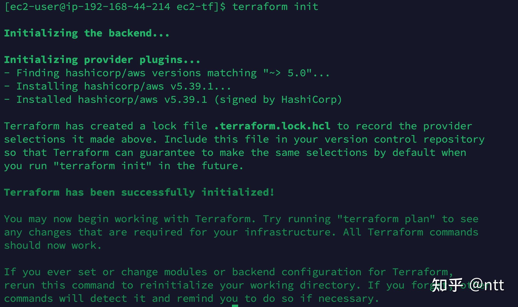 通过Terraform在AWS云中部署资源（一）：简单入门 - 知乎