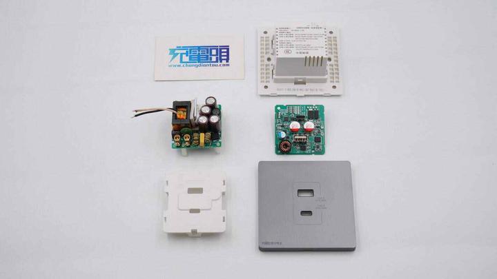 拆解报告：NVC雷士65W 1A1C快充86面板N25 - 知乎