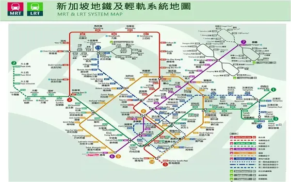 新加坡地铁交通攻略（超强攻略，1分钟了解mrt线路） - 知乎