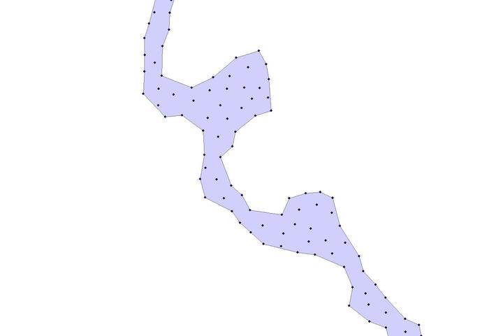 arcmap将点要素转面 - 知乎