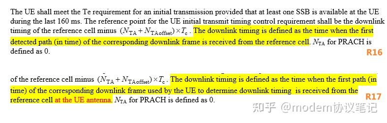 NR Timing Advance(TA) - 知乎