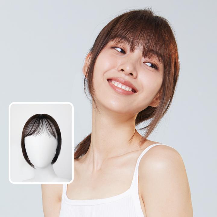 LUCY LEE星期一刘海假发空气3D齐刘海真发女自然前额隐形无痕蓬松 - 知乎