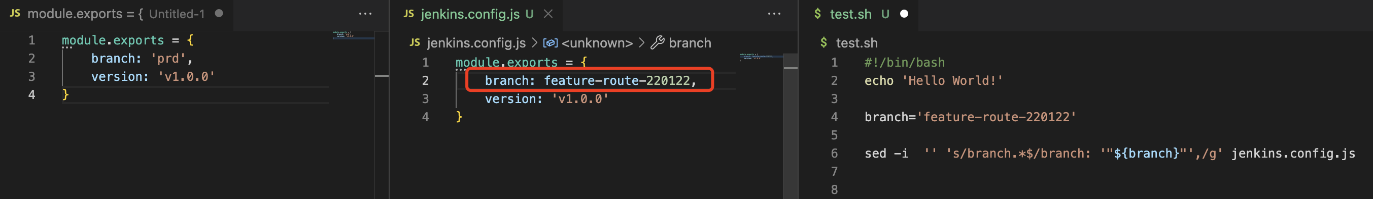 sed命令替换配置文件中某个变量的值 - 知乎