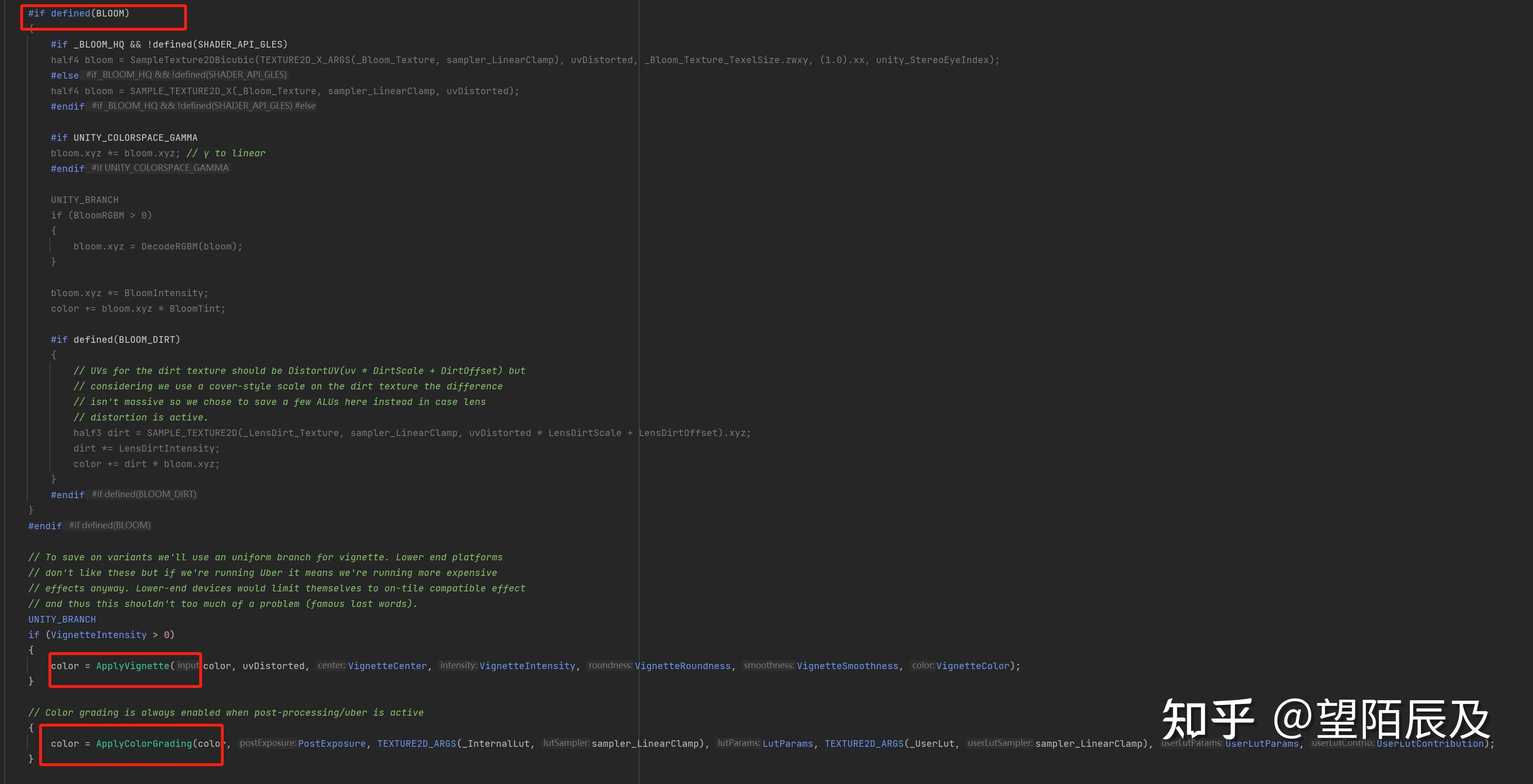 修改Unity-URP自带的Tonemapping（移植UE4）以及其它后处理功能记录 - 知乎