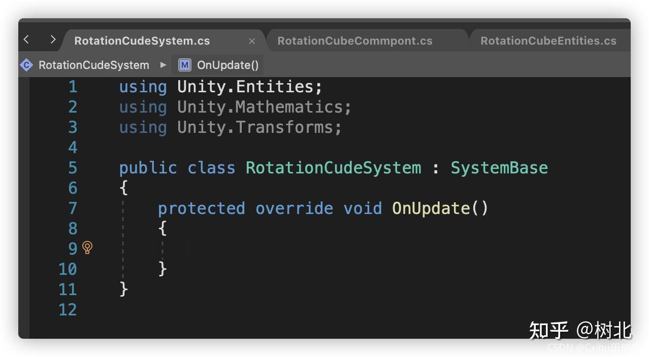《Unity DOTS之ECS从入门到不香》（3）从旋转一个Cube开始（上） - 知乎