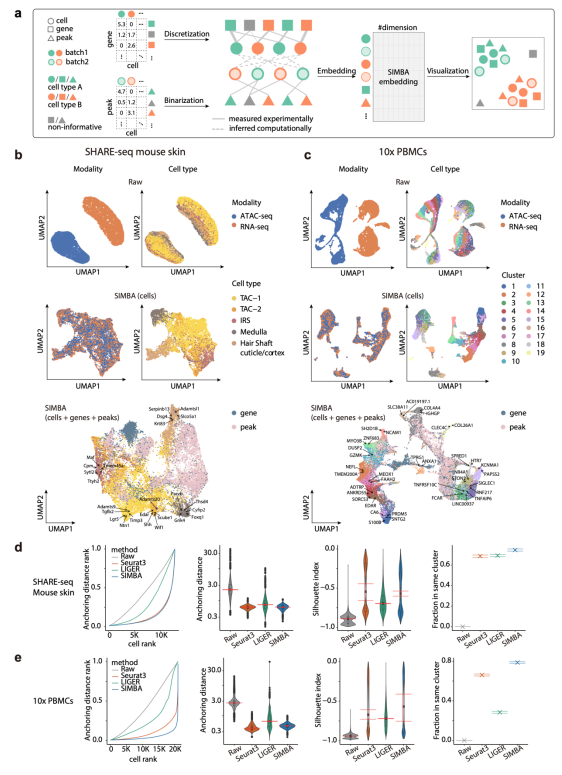 bioRxiv | SIMBA:基于图嵌入的单细胞特征提取模型 - 知乎