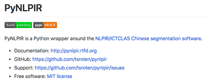 中文分词工具--NLPIR/ICTCLAS的Python版本使用 - 知乎