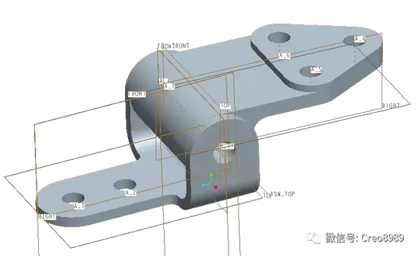 Proe/Creo实例建模解析-铰链 - 知乎