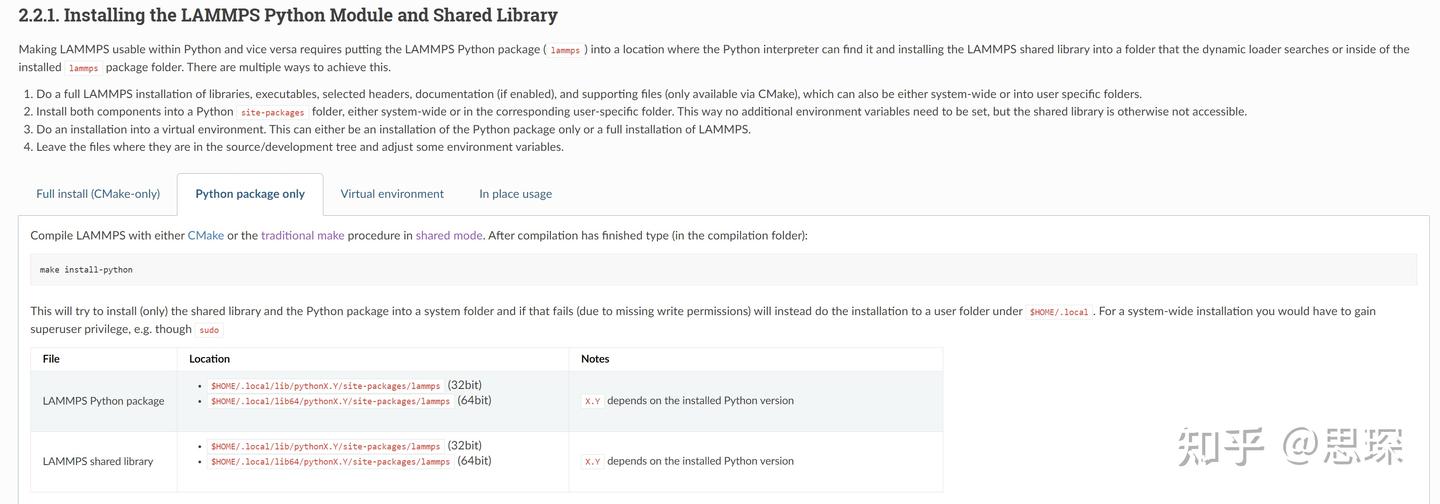 LAMMPS python模块编译以及利用VASPKIT+phonolammps进行声子谱计算 - 知乎