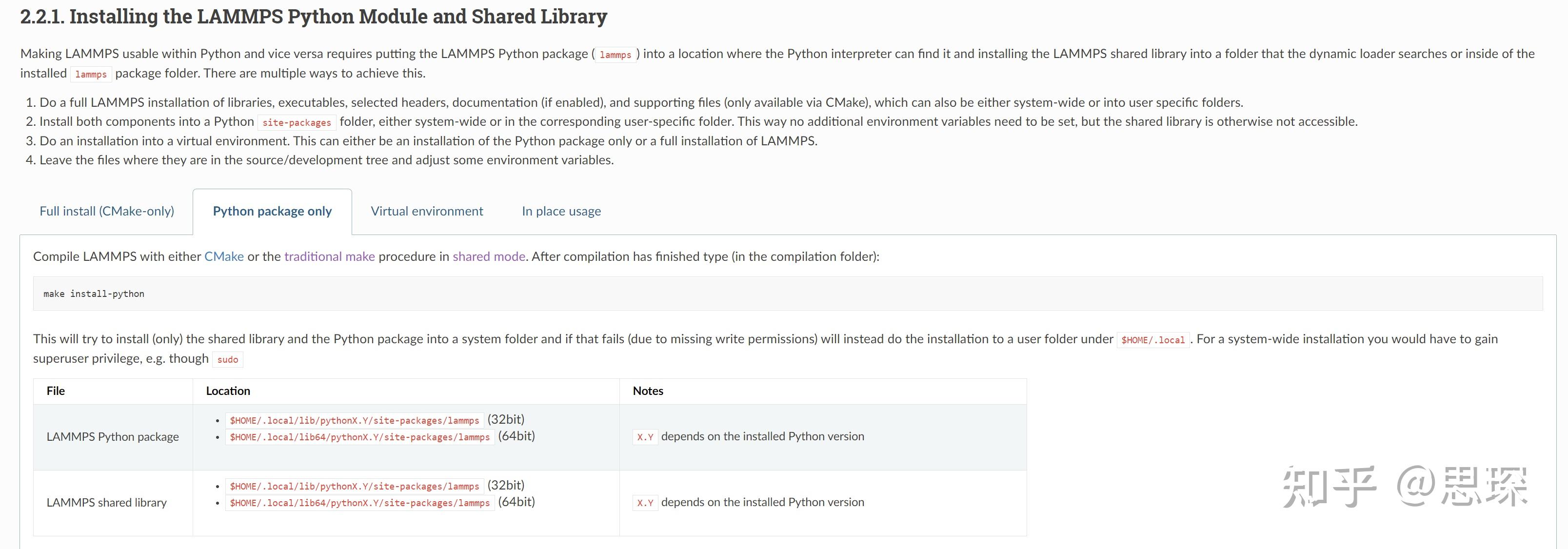 LAMMPS python模块编译以及利用VASPKIT+phonolammps进行声子谱计算 - 知乎