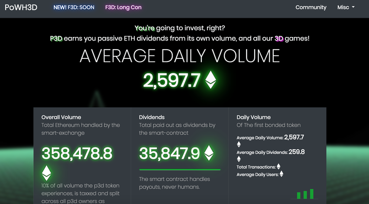 P3D，隐藏在Fomo3D背后的大杀器 - 知乎