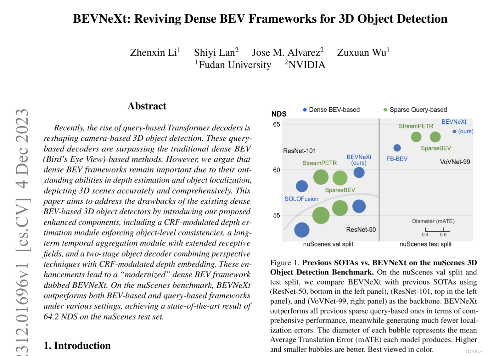 万字长文谈自动驾驶bev感知(二) - 知乎