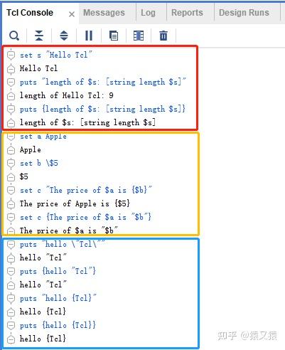 Vivado/Tcl之Tcl基础语法（一）Tcl基础知识 - 知乎