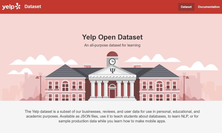 Yelp公开数据集（Yelp Open Dataset） - 知乎