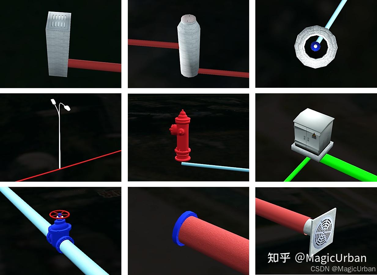 地下管线管网三维建模软件工具MagicPipe3D - 知乎