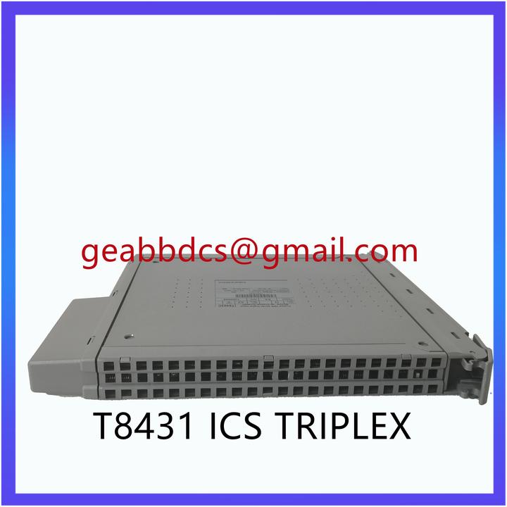 T8431 ICS TRIPLEX Trusted容错系统提供哪些 - 知乎