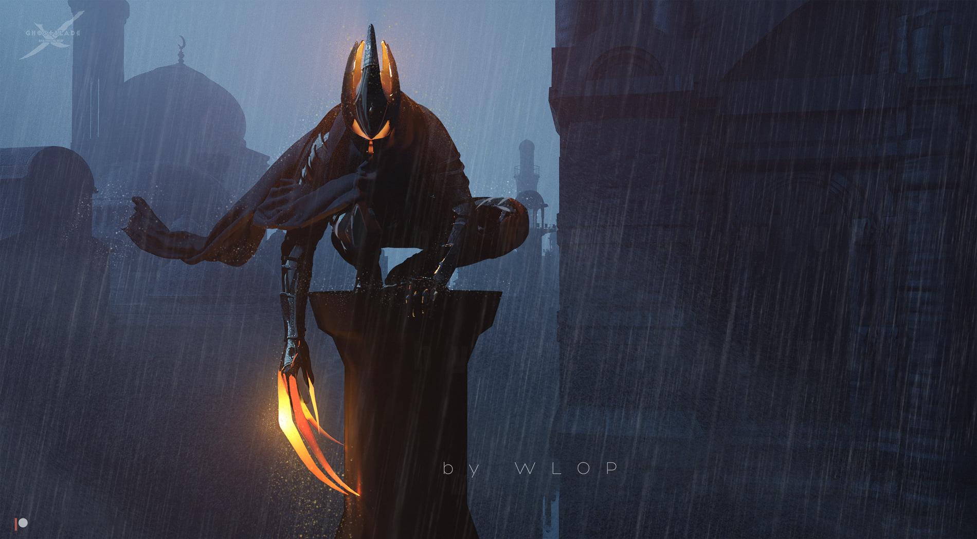 我喜欢的-鬼刀WLOP最新全面屏电脑、手机壁纸&头像无水印-Xilixili猫不语 - 知乎