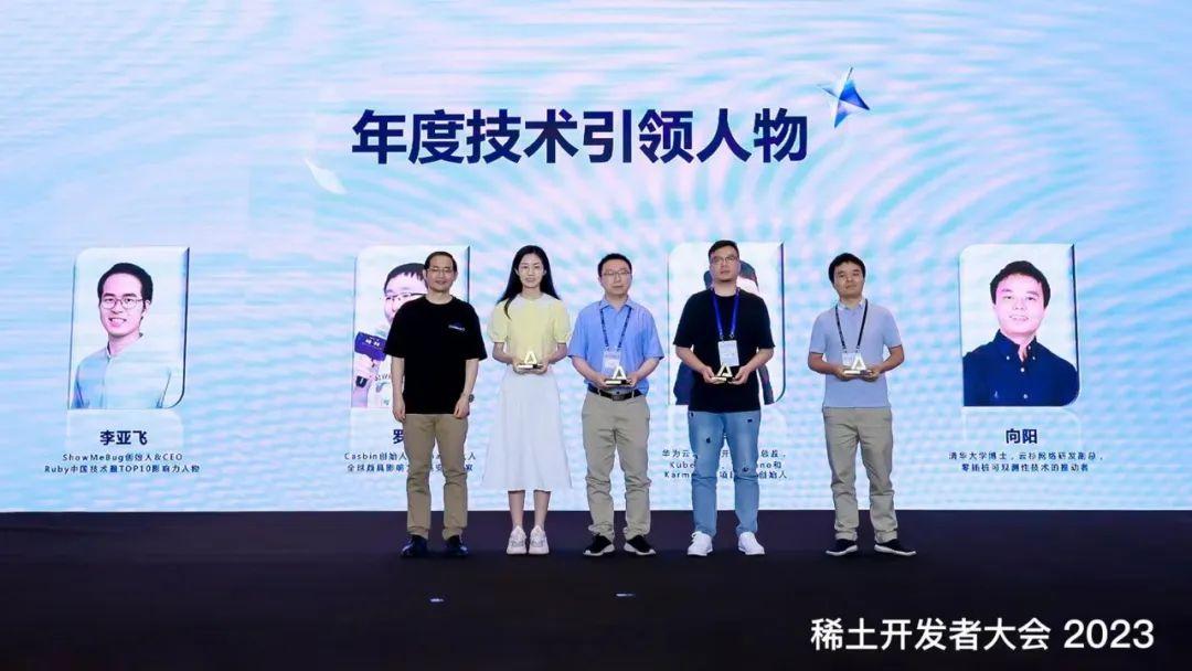 喜讯 | ShowMeBug CEO 李亚飞获评“稀土开发者”年度技术引领人物 - 知乎