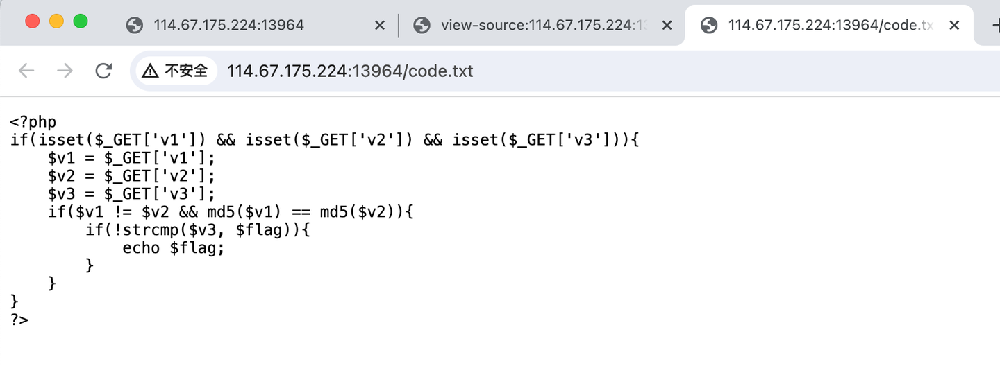 Bugku-CTF-前女友（strcmp，MD5） - 知乎