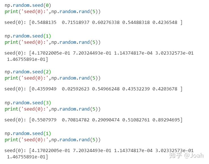[Python]Numpy-[seed(),sort(),shuffle(),shape() - 知乎