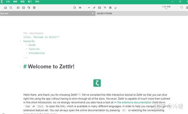 一款适合写作者和研究人员使用的Markdown编辑器-Zettlr - 知乎