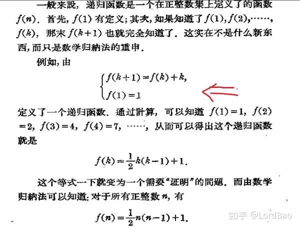 【数学归纳法笔记】递归函数 知乎 3275