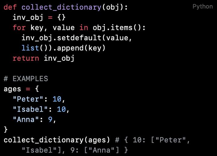 Python代码阅读(第33篇):反转字典 知乎