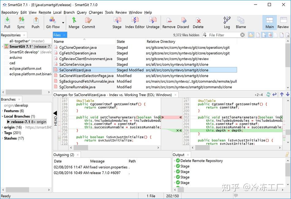 Linux 用户必备的 Git 图形化工具 - 知乎