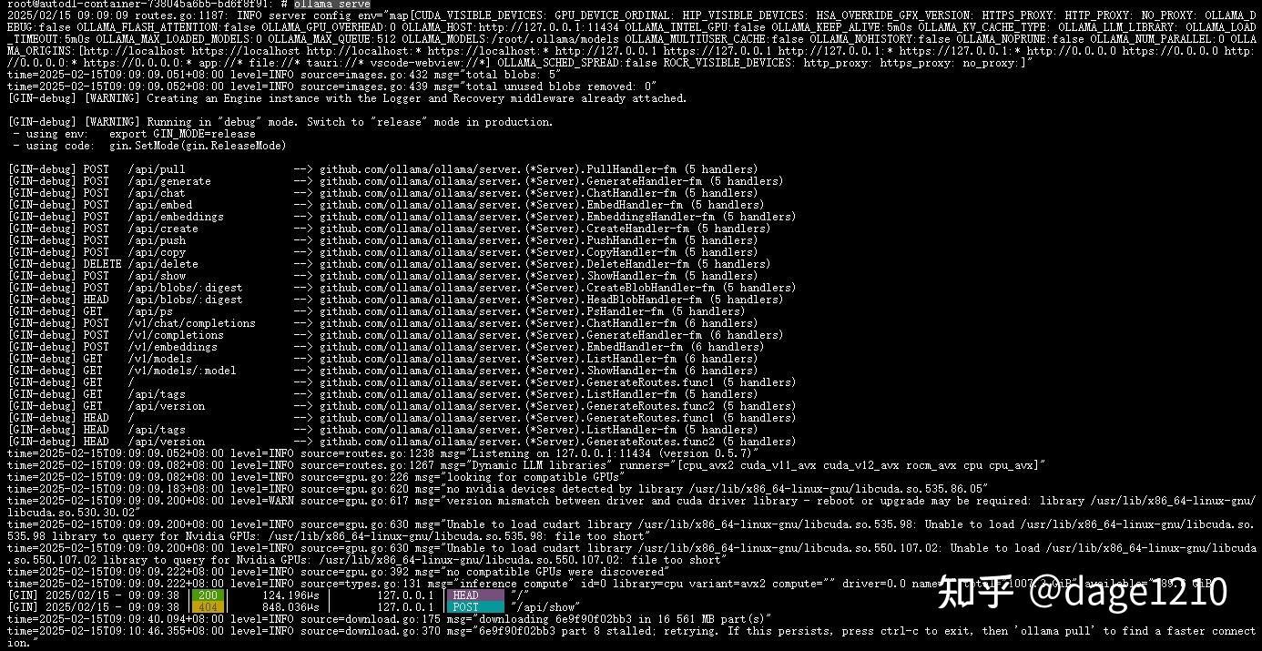 4090 GPU卡部署 ollama部署deepseek r1 14B 图文版 - 知乎
