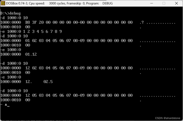 Dos的debug工具的简单使用(2023.9.7) - 知乎
