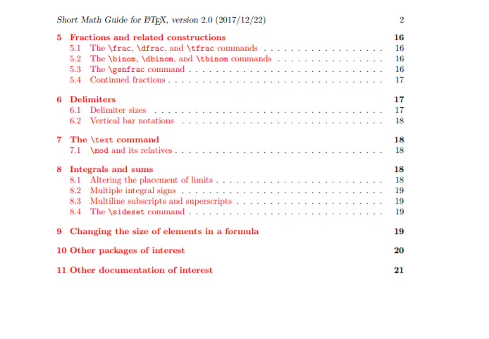 【Latex数学排版简洁指南】《Short Math Guide for LATEX》by Michael Downes - 知乎