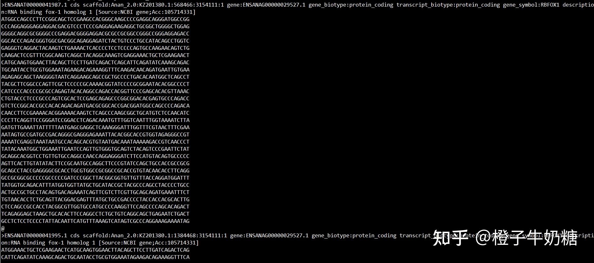 shell实现碱基/氨基酸序列提取（sed,grep,awk三大利器走向天下） - 知乎