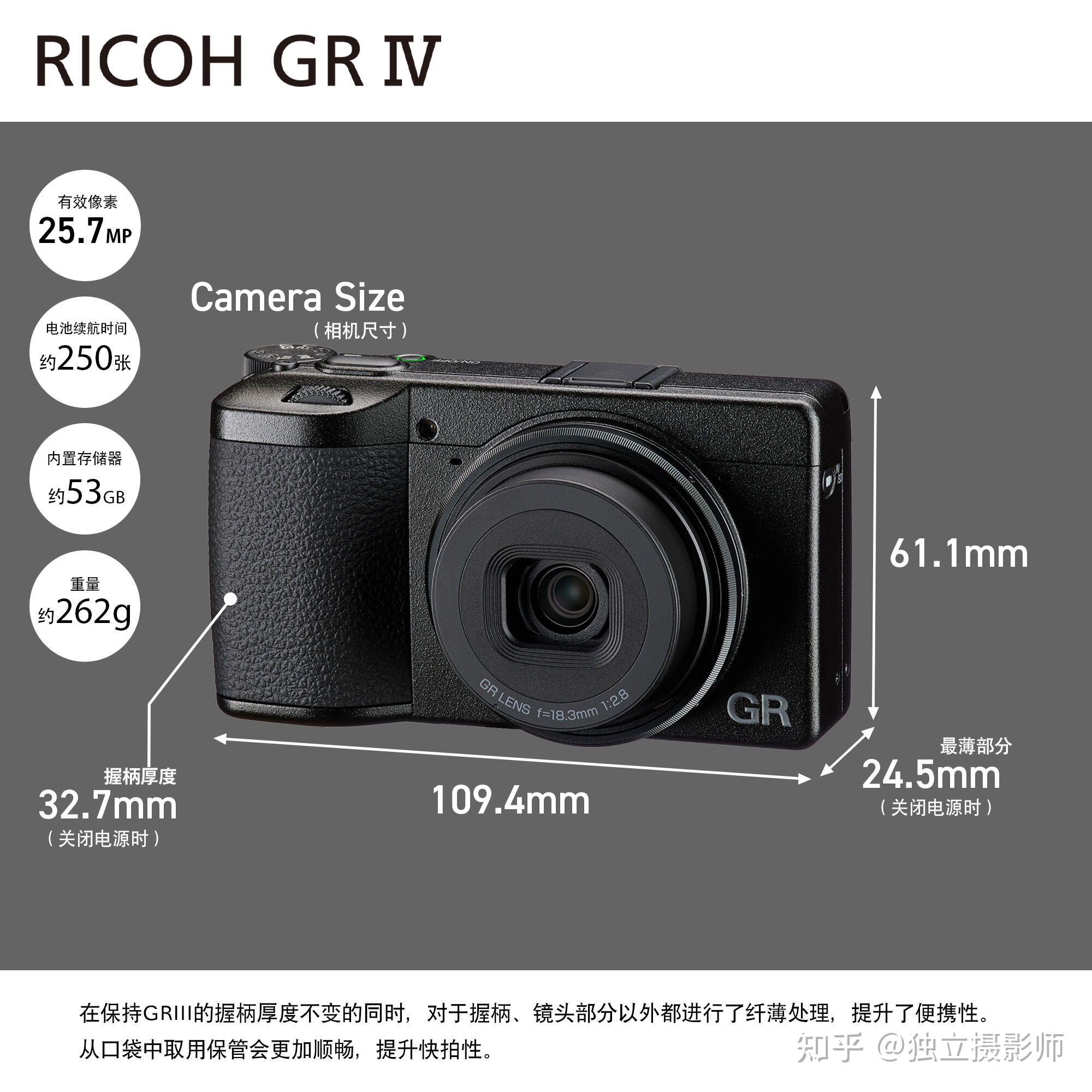 仅售8999！理光欣然发布新机GR4官宣正式发布，高端便携数码相机GR系列新型号GR4 - 知乎