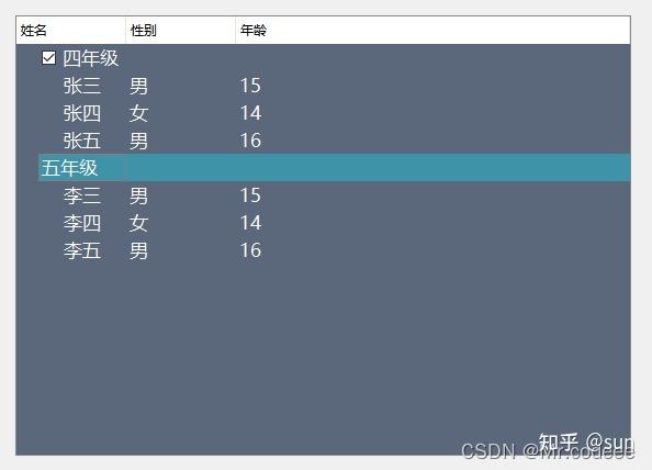 Qt QTreeView 详解 - 知乎