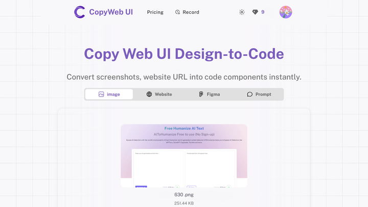 出海做站必备 CopyWeb UI 工具！一键克隆页面布局设计生成前端代码 - 知乎
