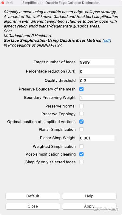 网格简化方案调研及效果对比 - 知乎