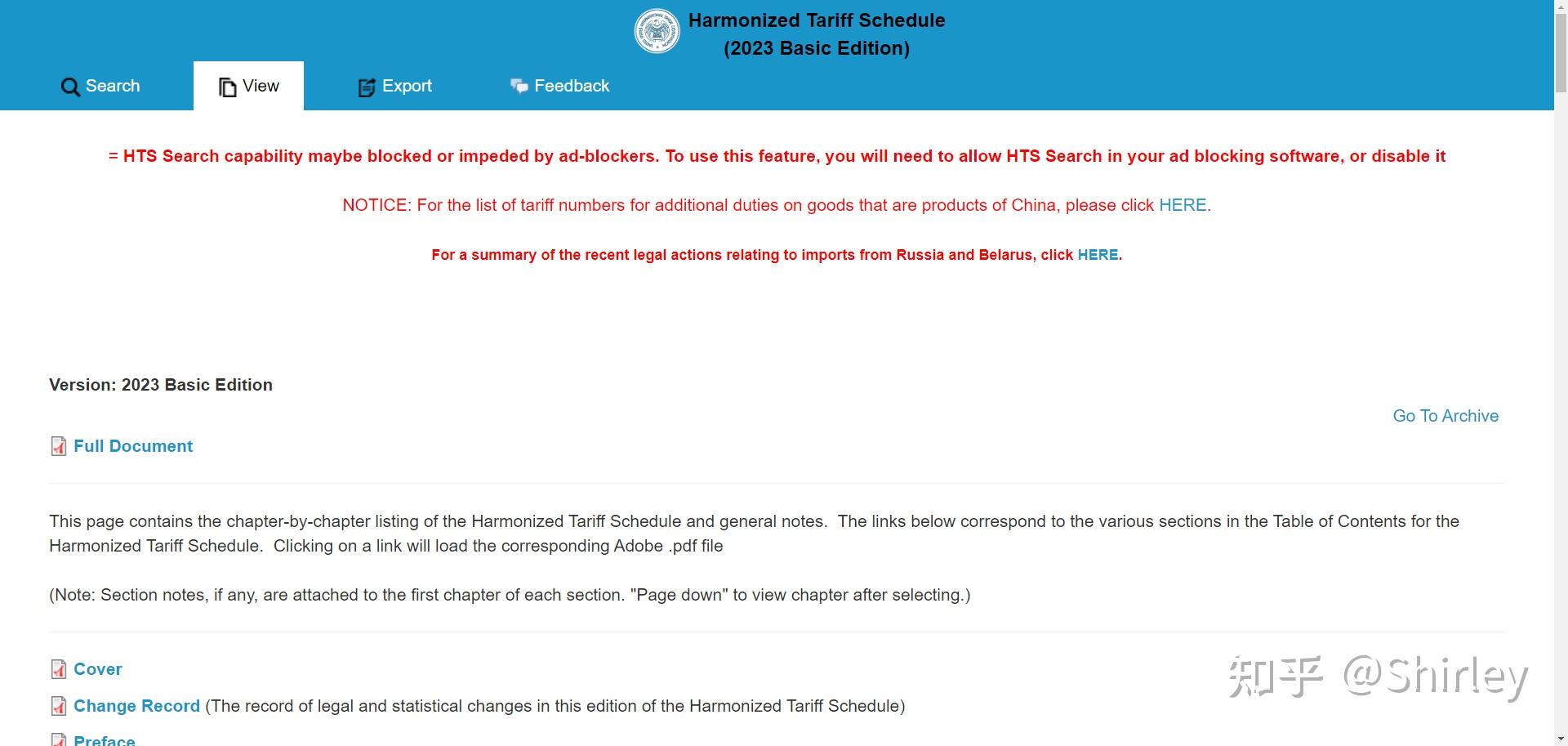如何查询美国HTS CODE和进口关税？ - 知乎