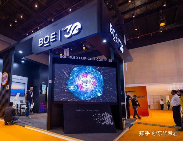 BOE MLED COB卓越画质亮相国际舞台 - 知乎