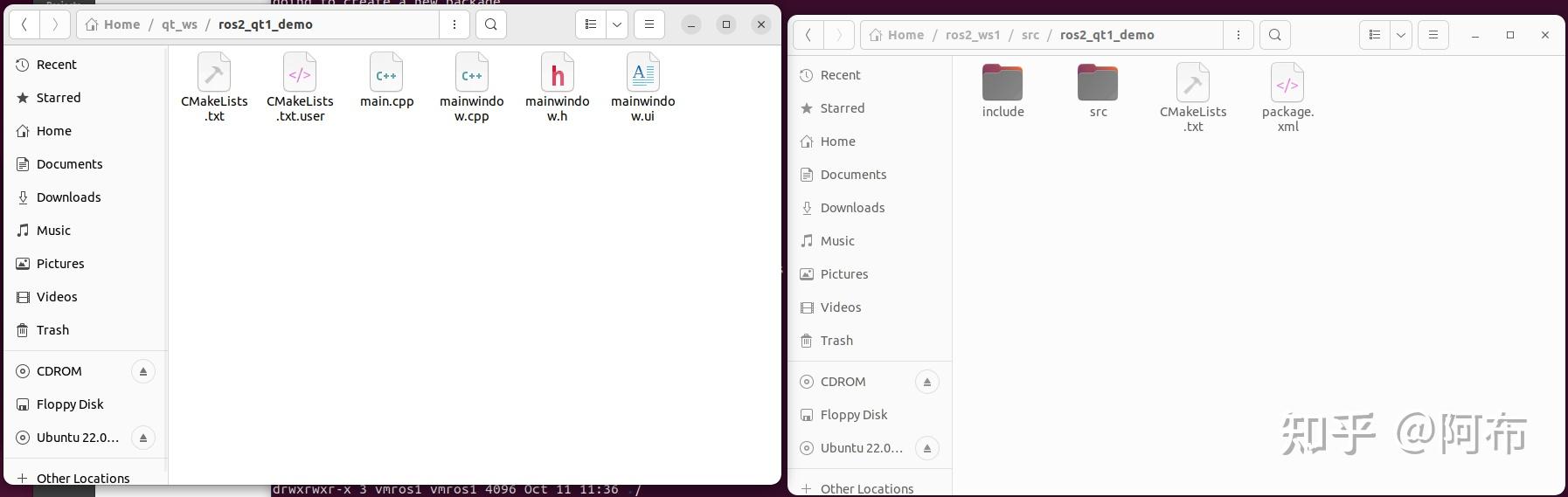 ROS2 QT实现学习笔记-1.1 功能包的创建和编译 - 知乎