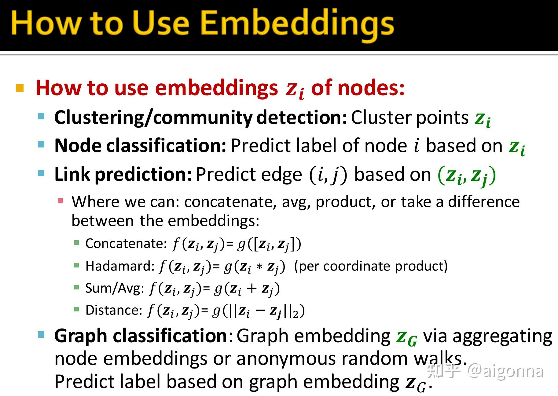 CS224W笔记-3-2. Node Embeddings - 知乎