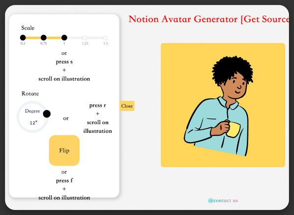 定制你的专属Notion头像，这两个免费工具泰裤辣！ - 知乎