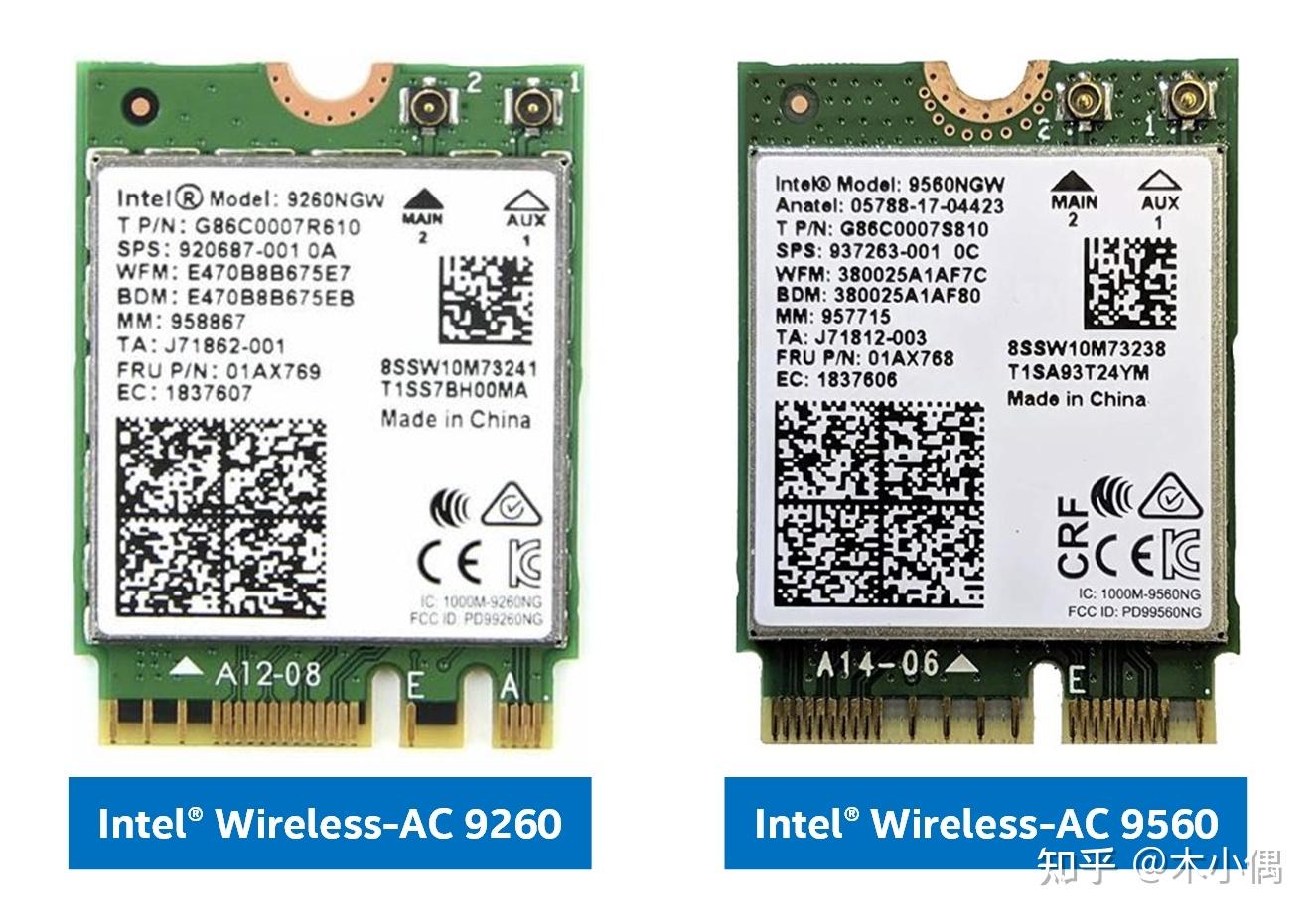 Intel 9260 AC与9560怎么样？ - 知乎