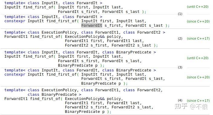 C++标准库算法--Non-modifying Sequence Algorithm - 知乎
