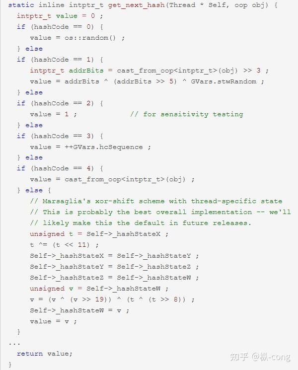 hashcode是怎么算出来的 - 知乎