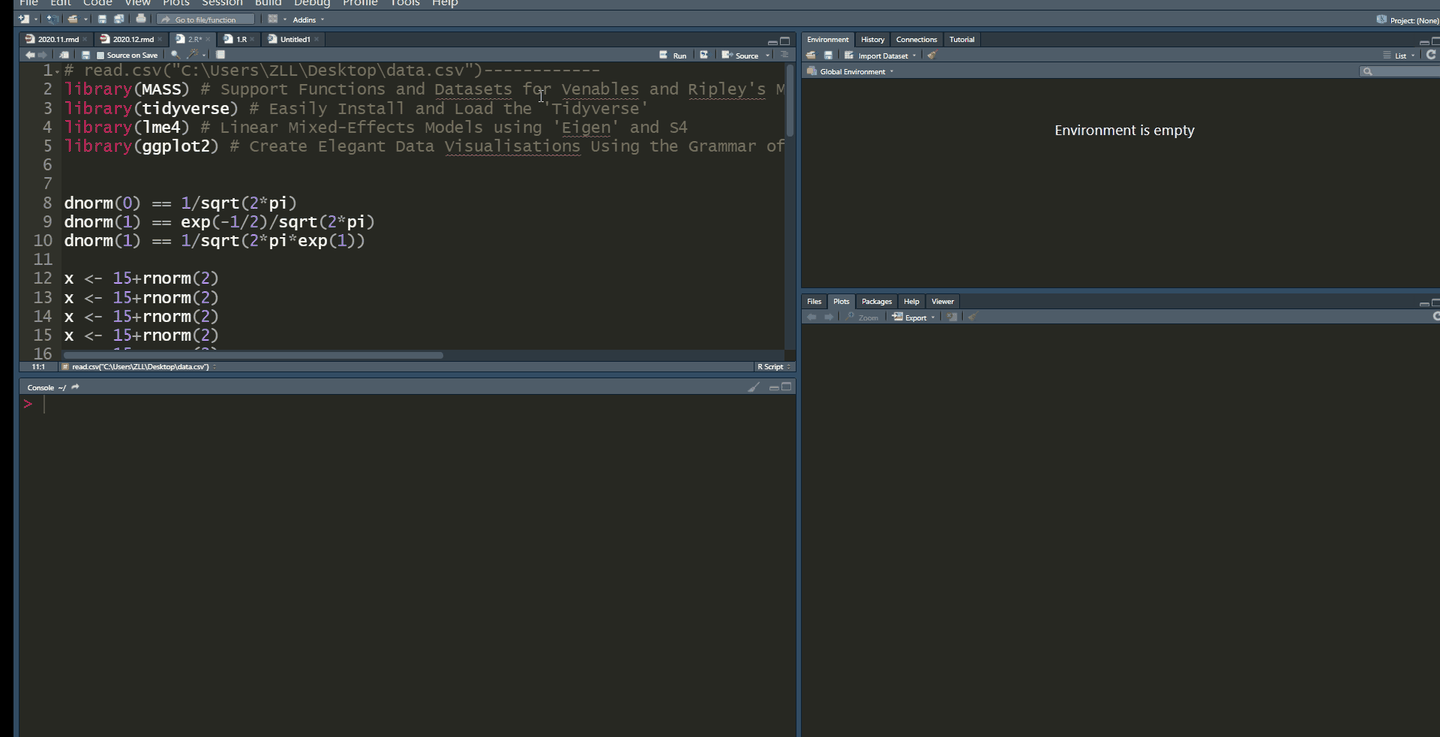 Rstudio常用快捷键以及窗口操作有用技巧 - 知乎