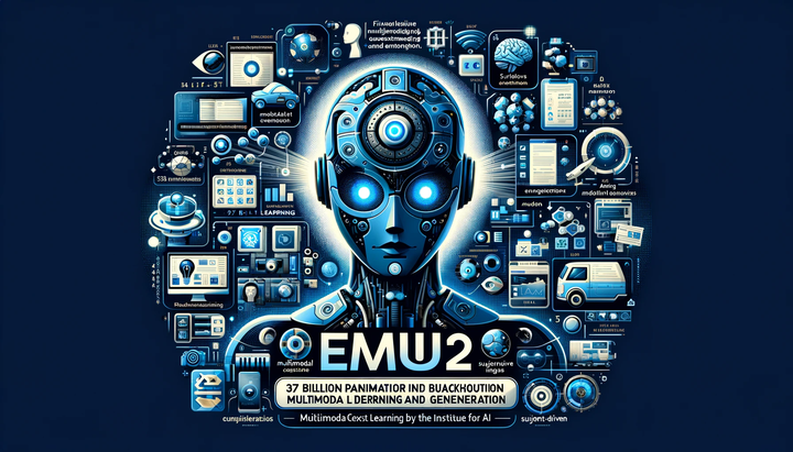 Emu2：37B参数开创多模态生成新篇章 - 知乎