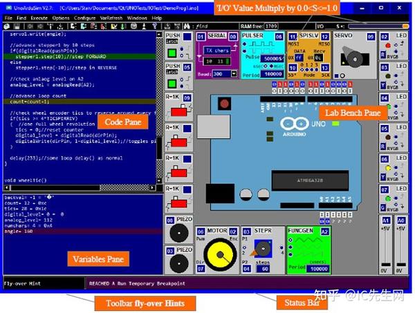Unoardusim:无需arduino板即可学习arduino编程和调试代码的模拟器 知乎