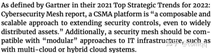 再度思考CSMA(Cyber Security Mesh Architecture) - 知乎