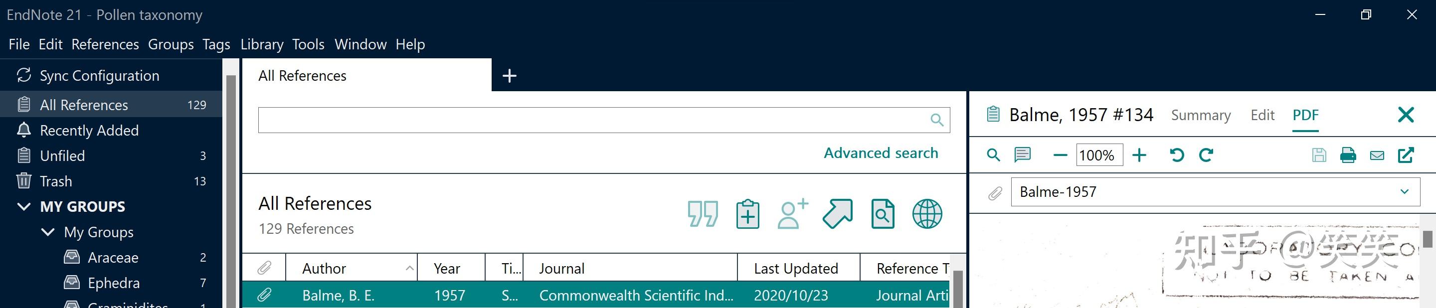 endnote右侧如何看pdf全文？ - 知乎
